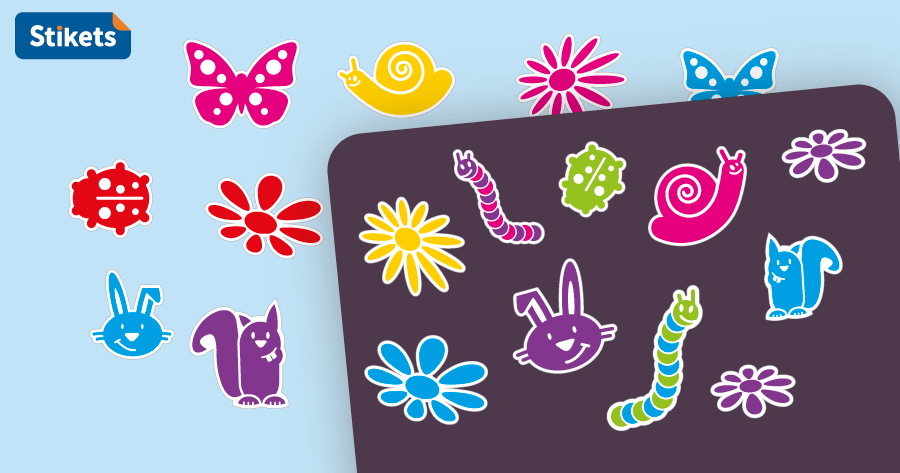 Pegatinas De Animales Stikets