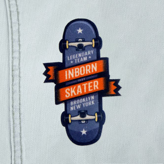 Parche termoadhesivo skate - Stikets