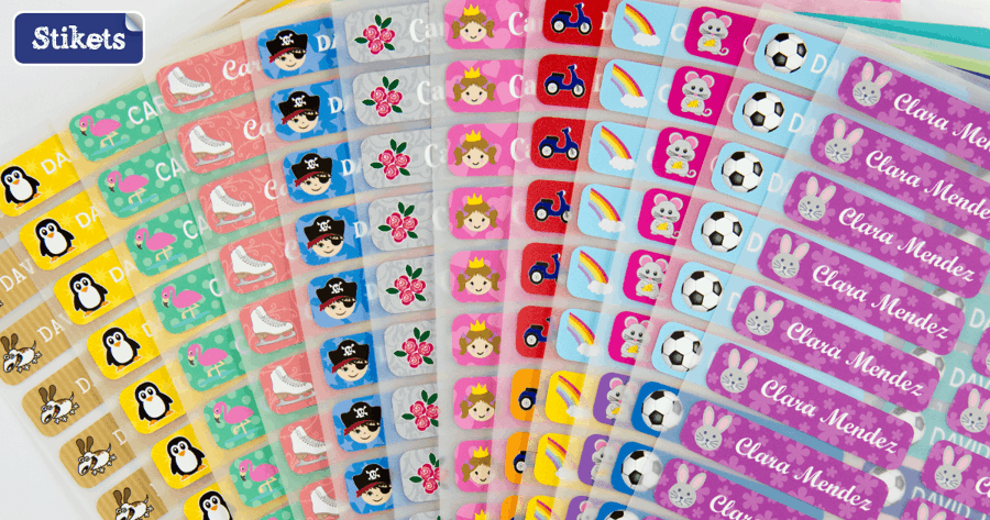 Etiquetas para marcar ropa pequeñas - Stikets