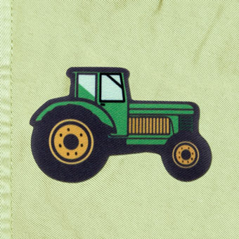 Parche termoadhesivo tractor - Stikets